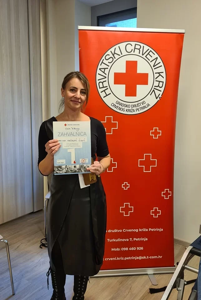 Prva ovogodišnja akcija dobrovoljnog darivanja krvi – Gradsko društvo Crvenog križa Petrinja
